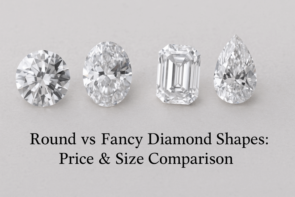 Round vs Fancy Diamond Shapes: Price & Size Guide